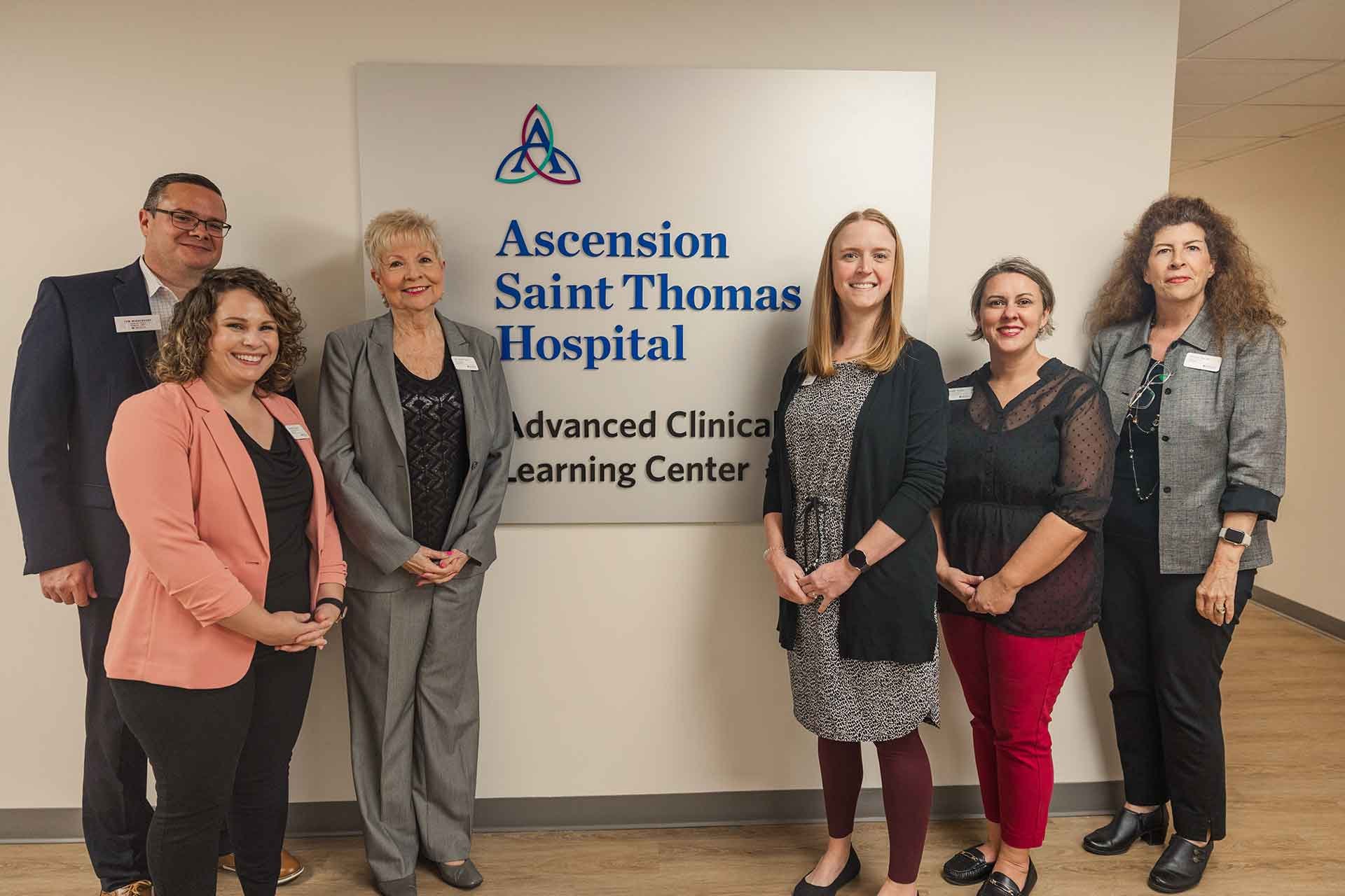 Advanced Clinical Learning Center Established at Ascension Saint Thomas West in Partnership with ...